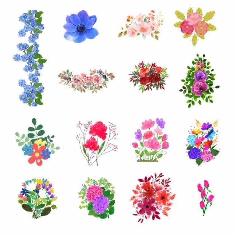 Flower Stickers for laptop | Buy Flower Stickers For Laptop Online