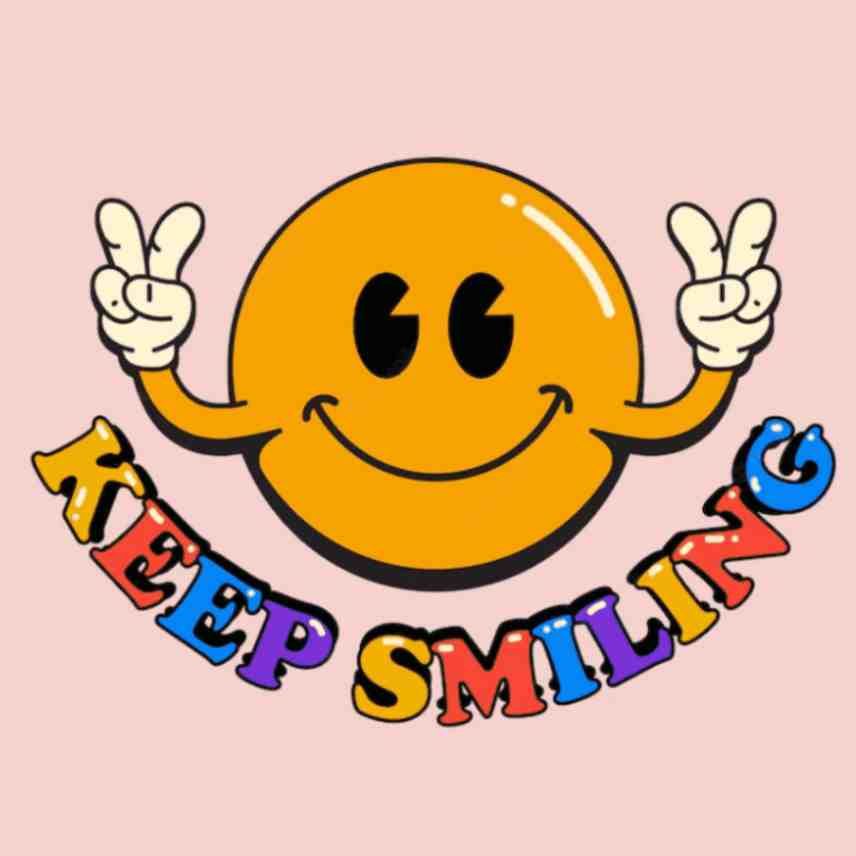 Keep Smiling Sticker Journalchamps Keep Smiling Sticker Journalchamps